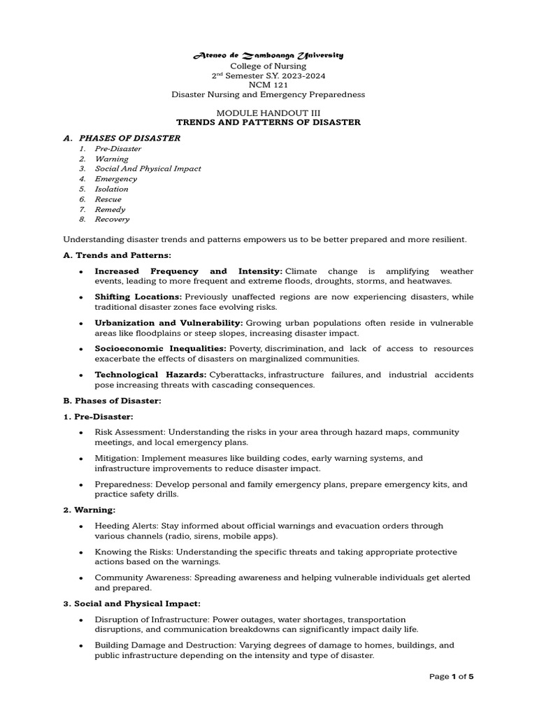 Module Handout 3 | PDF