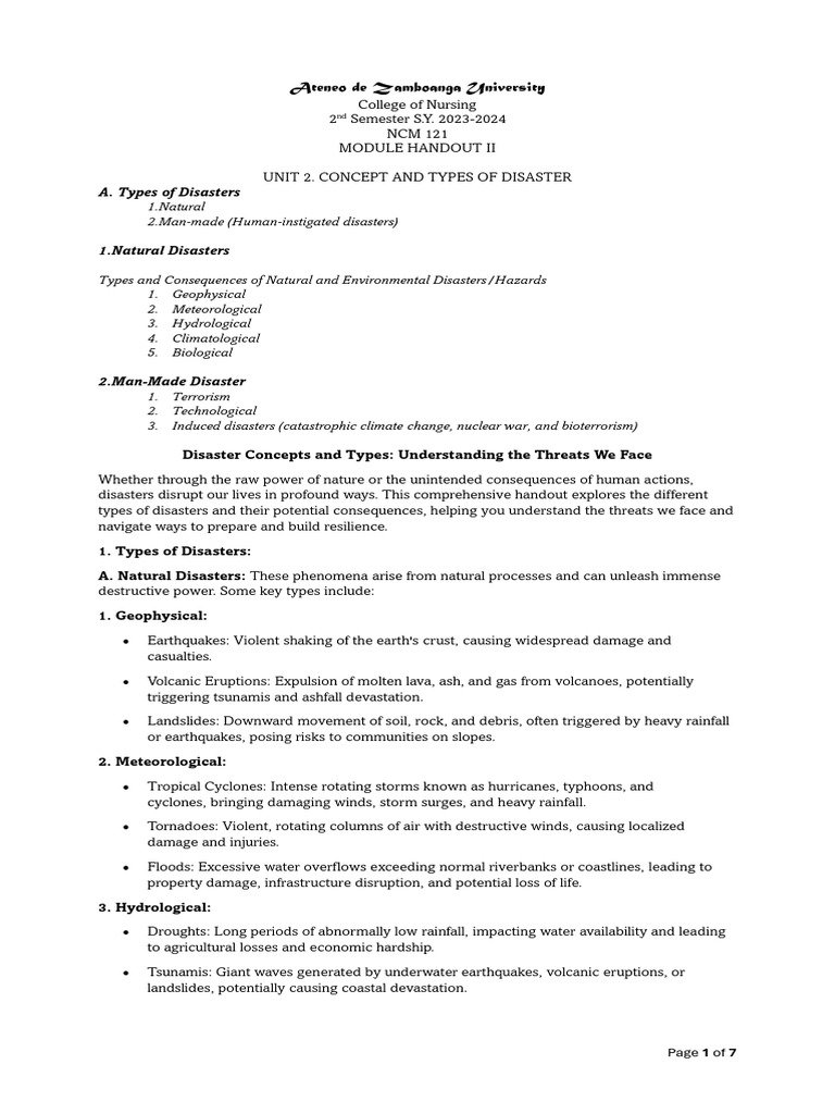 Module Handout 2 | PDF
