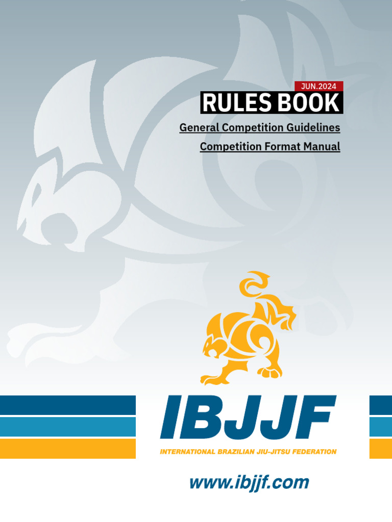 IBJJF Rules 2024 | PDF