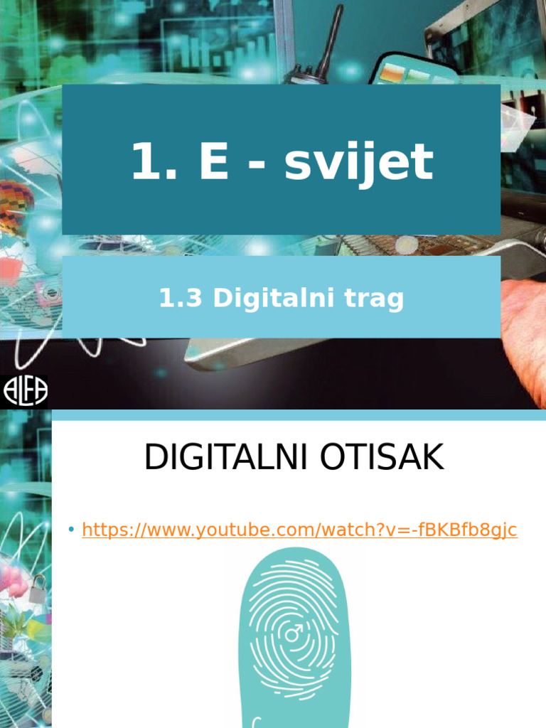 1.3 Digitalni Trag | PDF