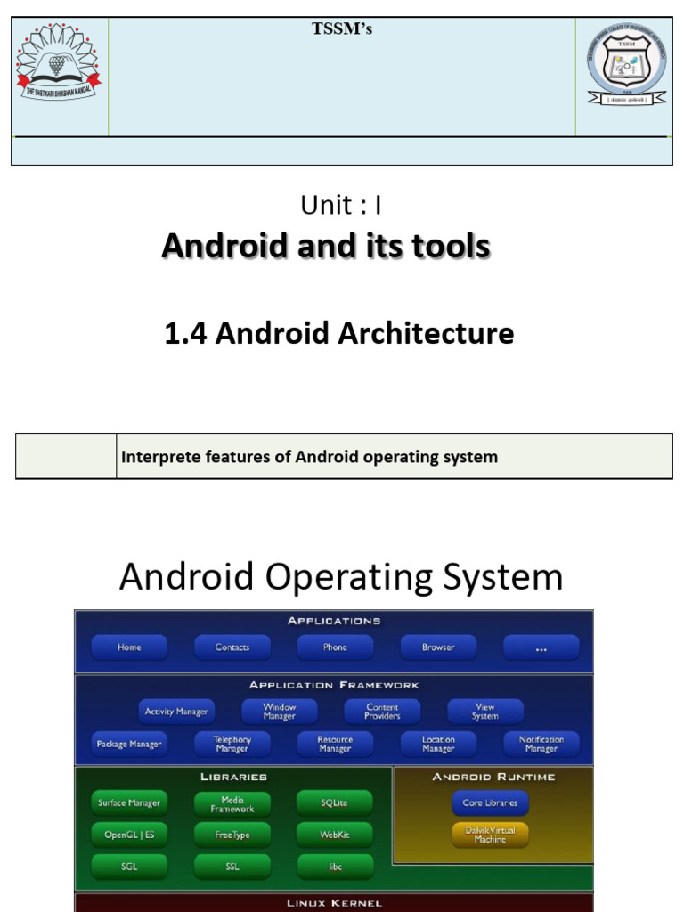 Chapter 1 Android and Its Tools | PDF