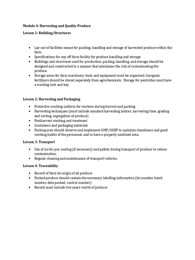 Module 4 Summary | PDF