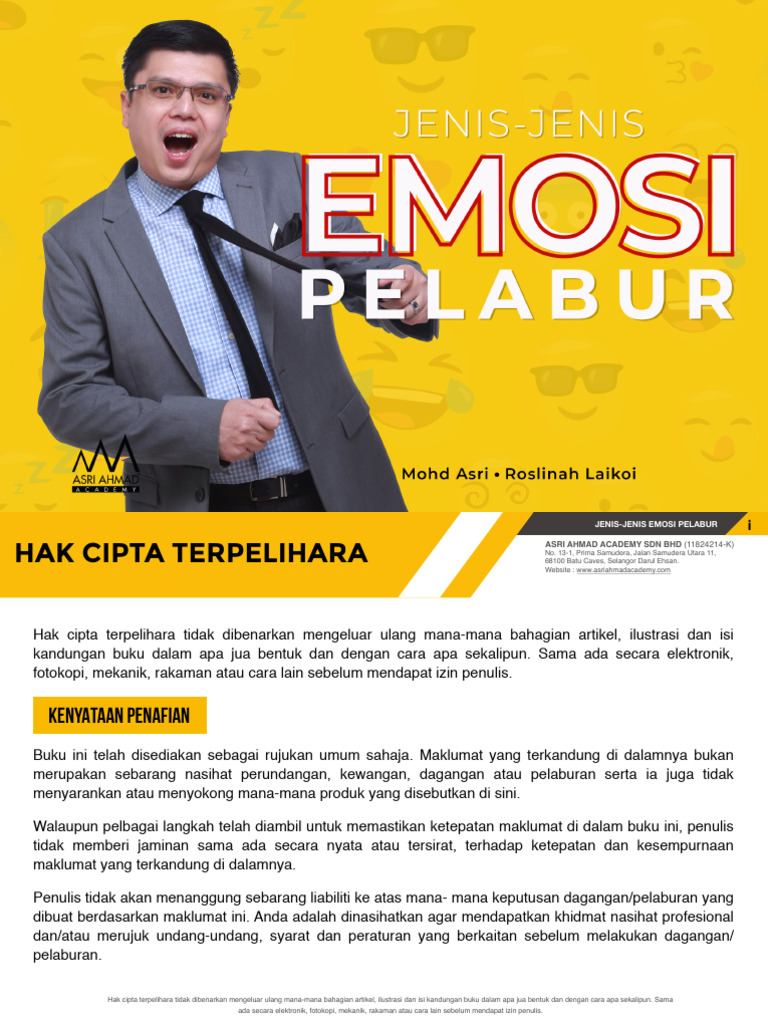 Ebook 1 Jenis Emosi | PDF