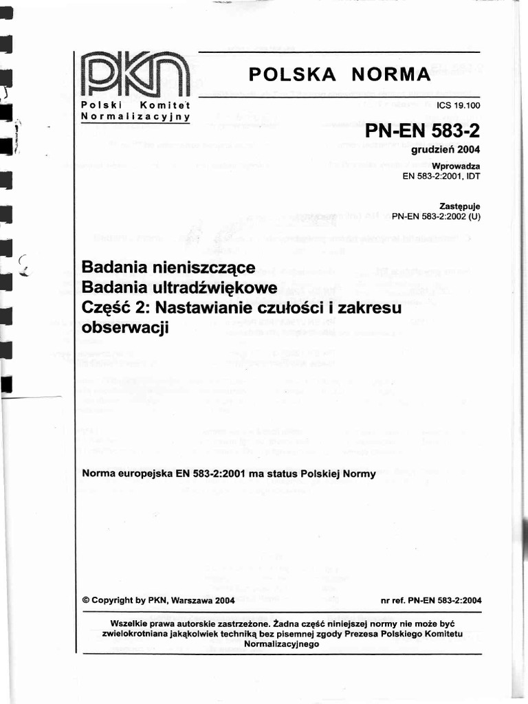 Pn-En 583-2 | PDF