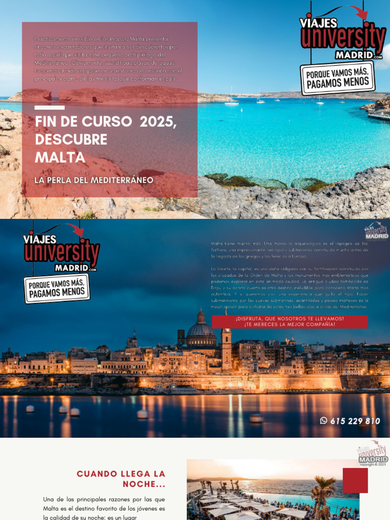 Malta Fin de Curso 2025 Lanzamiento | PDF