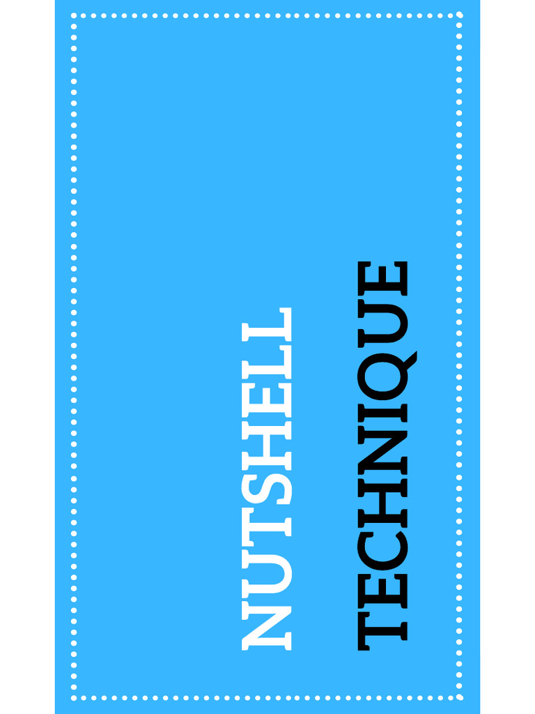 Nutshell Technique Traduzido | PDF