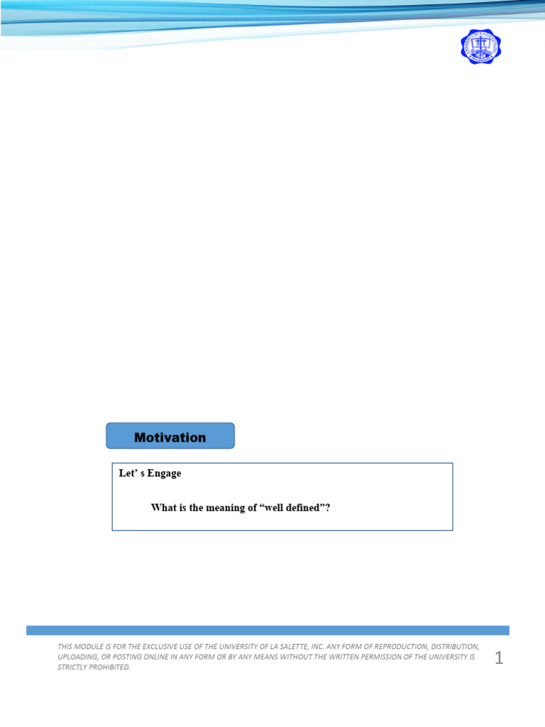 MODULE1 Discrete Math | PDF