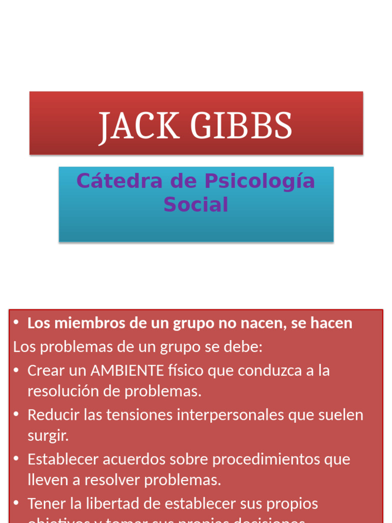 Jack Gibbs | PDF