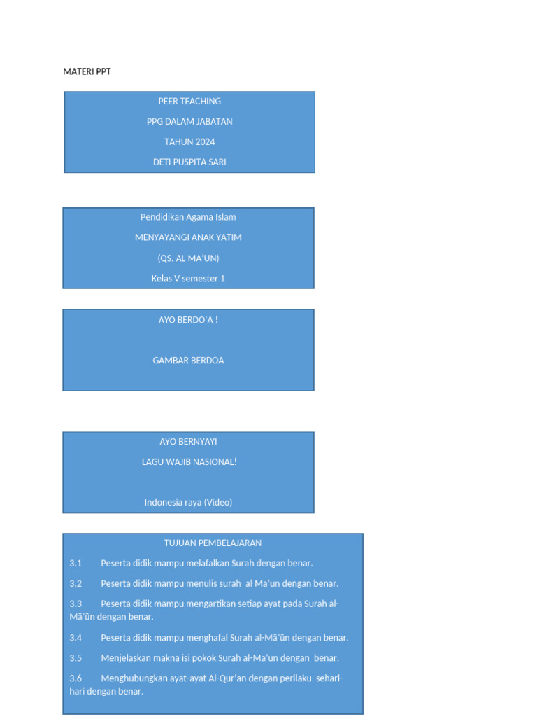 Materi PPT 1 | PDF