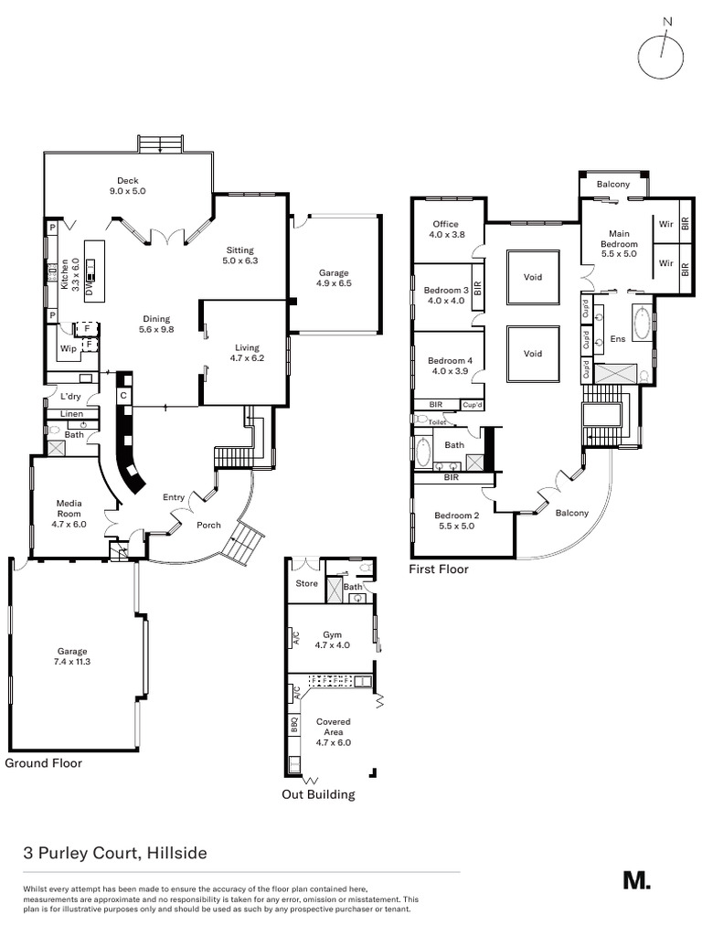 Floorplans 3 Purley Court Hillside PDF
