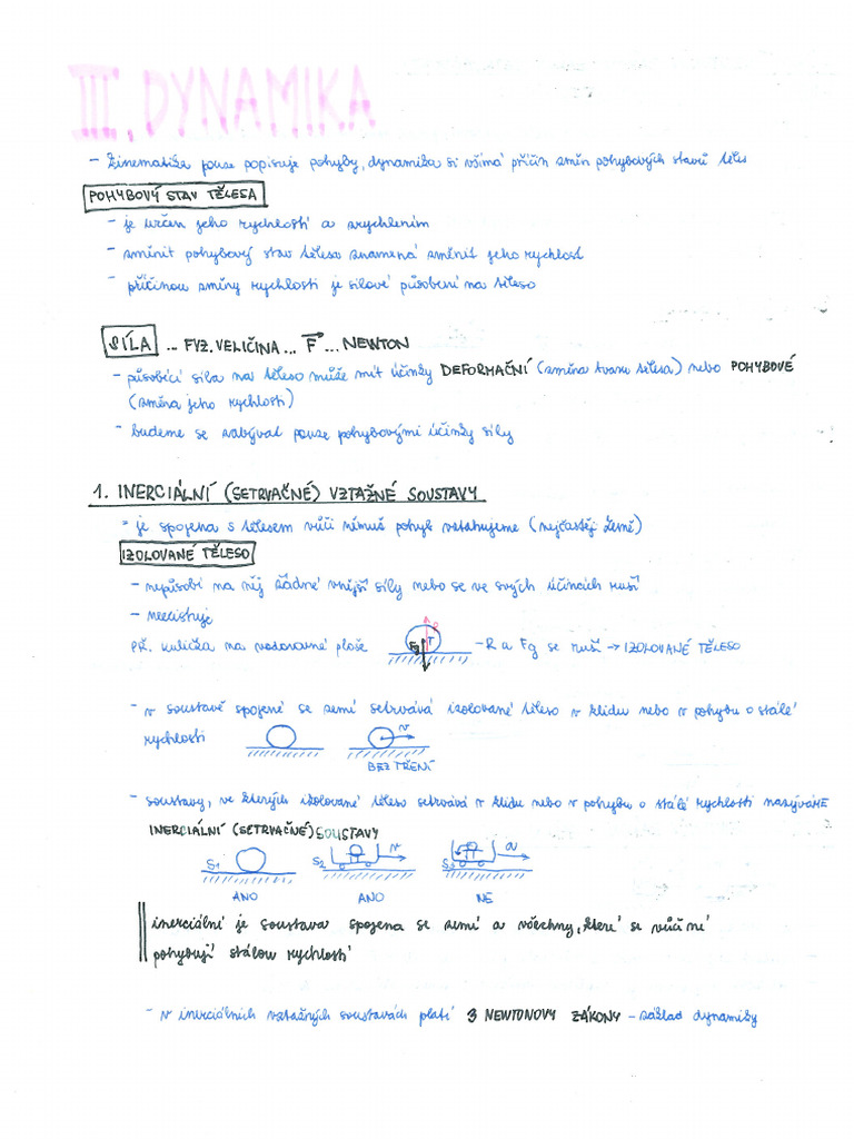 Dynamika | PDF