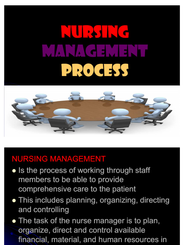 Nursing Management Process and Functions | PDF