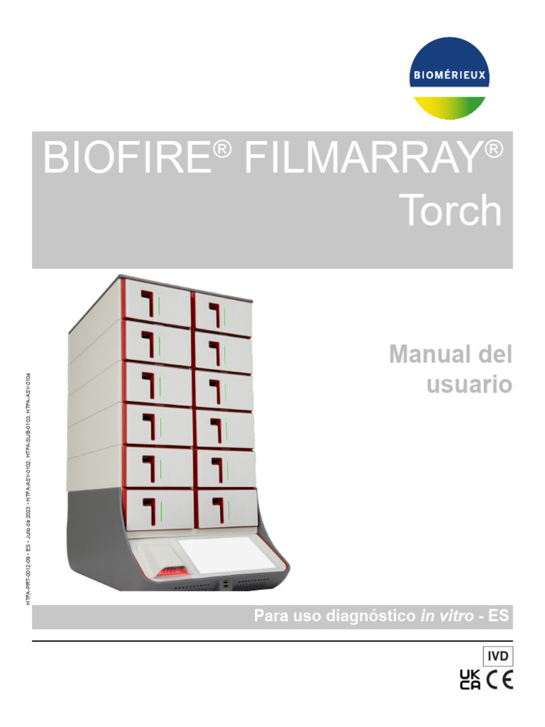 Biomérieux Biofire Filmarray Torch Manual de Usuario Español | PDF