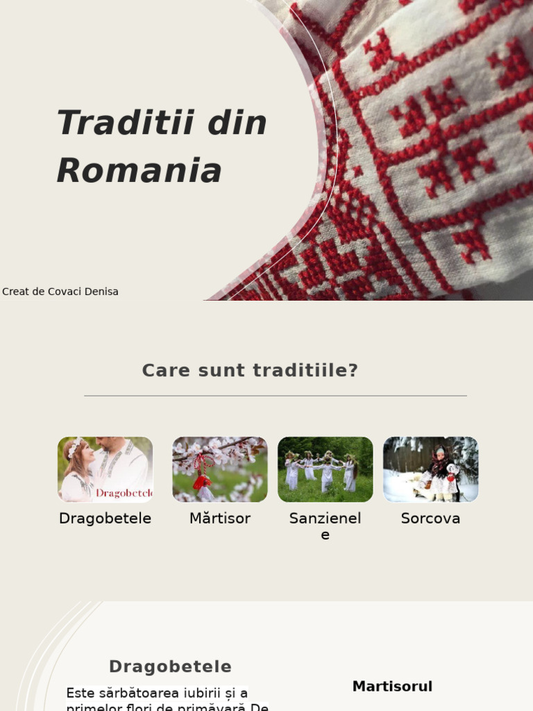 Tradiții Romanesti | PDF