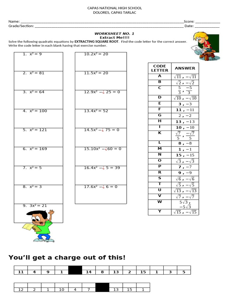 Worksheet 12q1 1 | PDF
