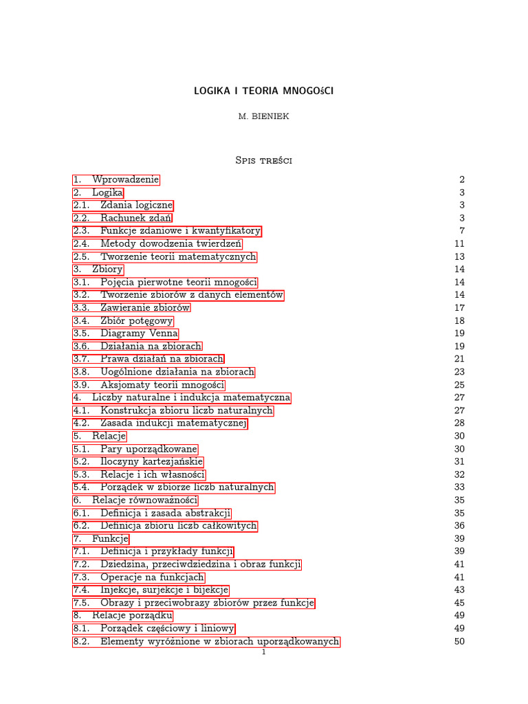 Skrypt - Notatki Z Wykładów Logika | PDF