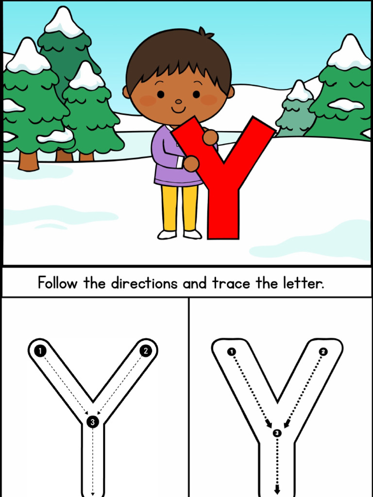 Letter of the Week - Y | PDF