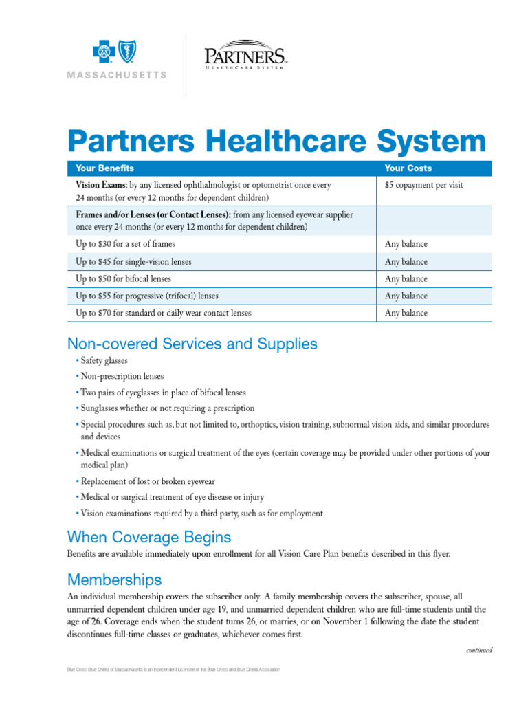 BCBS Vision Brochure | PDF