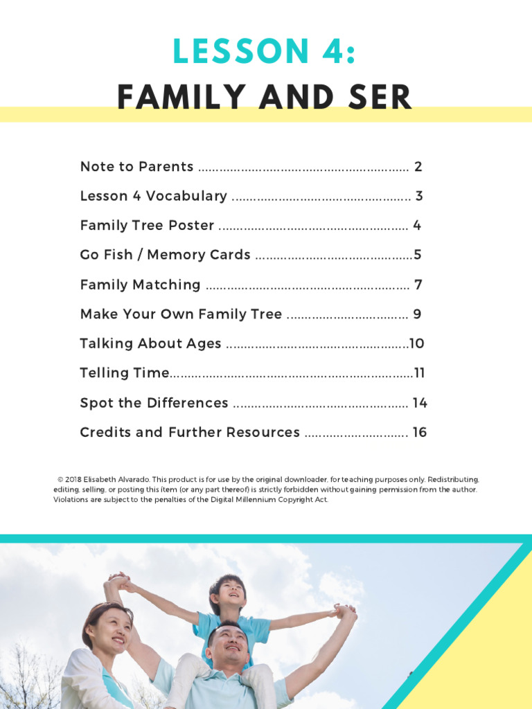 Family and Verb Ser | PDF