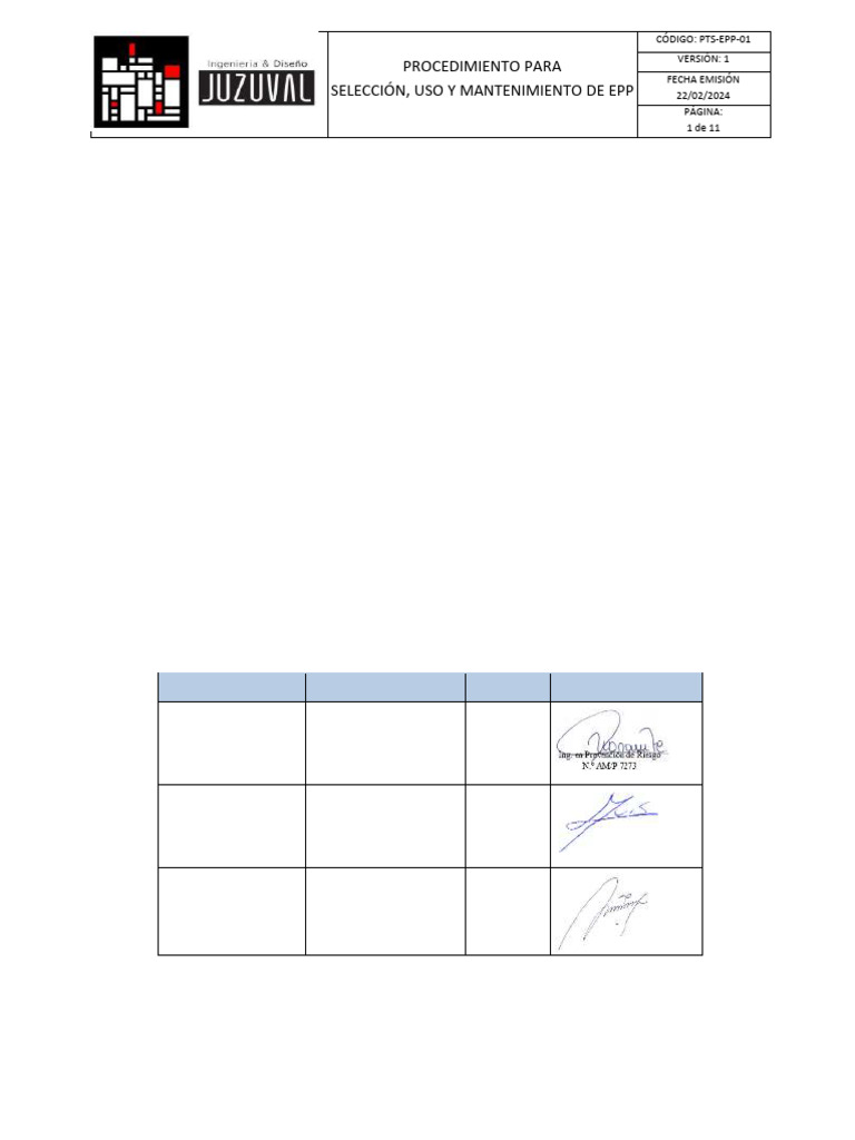 Procedimiento Seleccion Uso y Mantenimiento de Epp | PDF