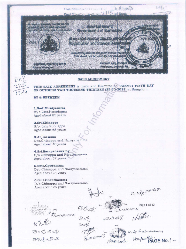 Sy No.49.5 Mullur ATS Deeds016 | PDF