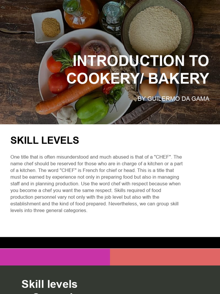 CH-2 Introduction To Cookery - Bakery | PDF