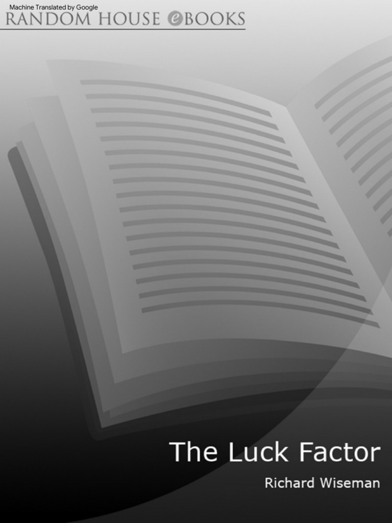 The Luck Factor (PDFDrive) | PDF