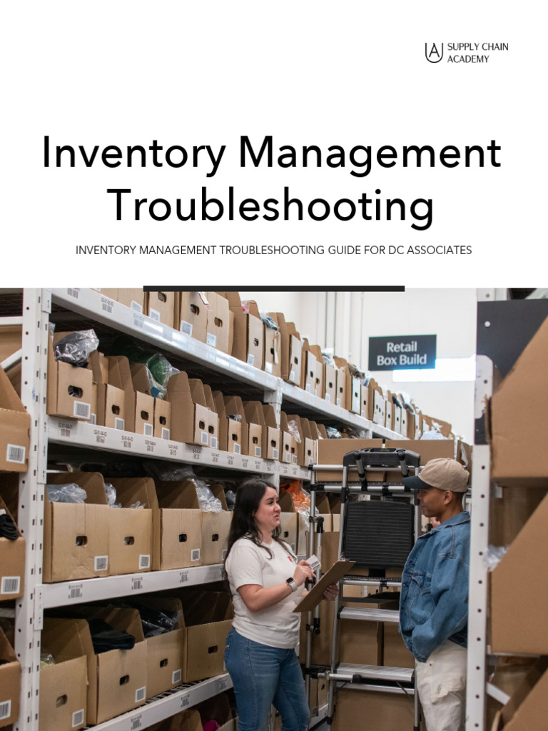 REF Inventory Management Troubleshooting Guide R01 06-28-23 | PDF