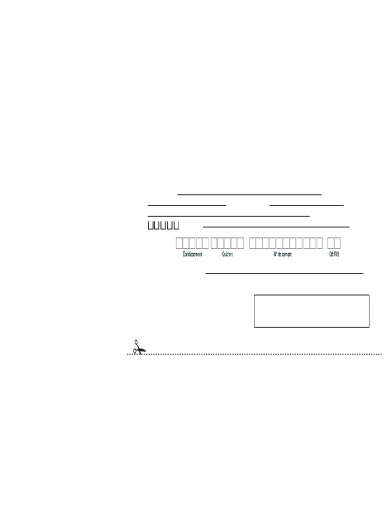 Formulaire Ordre de Virement | PDF