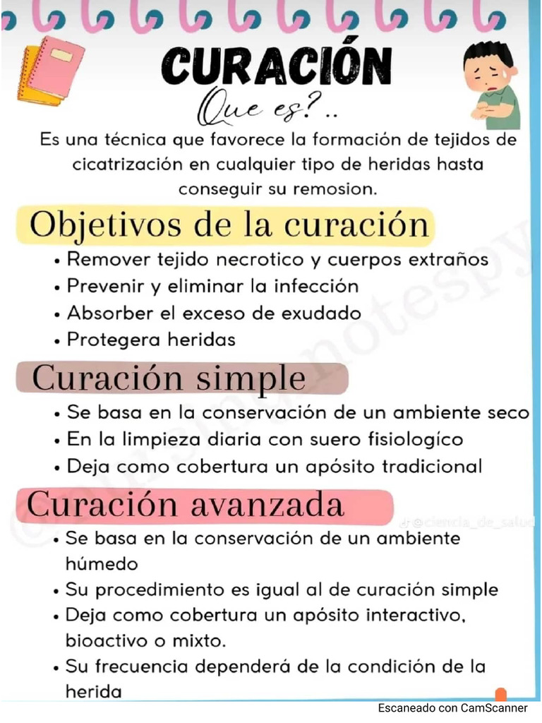 Curación de Heridas | PDF