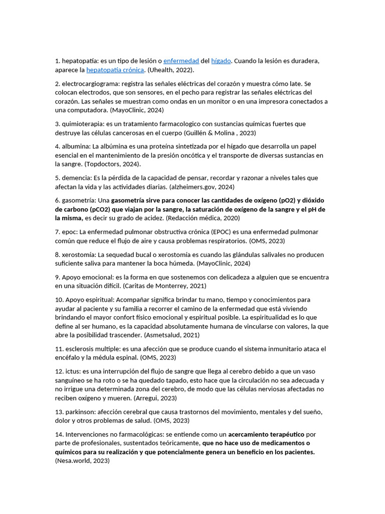 bibliografia glosario resumen 1 | PDF