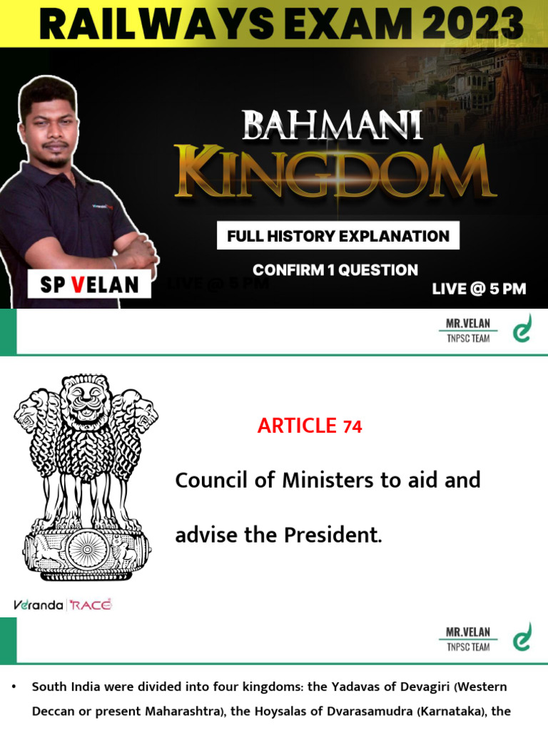 Bahmani Kingdom | PDF