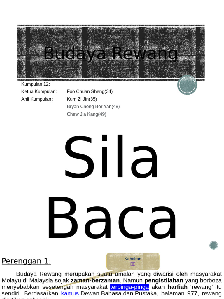 Budaya Rewang | PDF