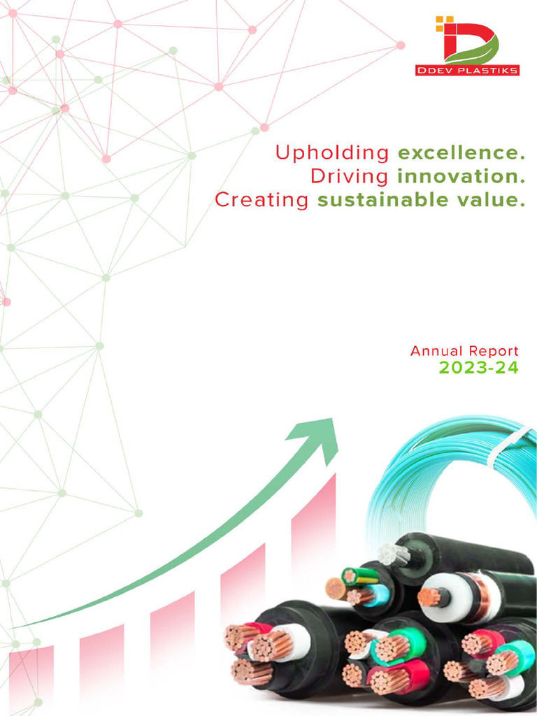 DDevPlastics Annual Report 2023 24 | PDF | Plastic | Career & Growth