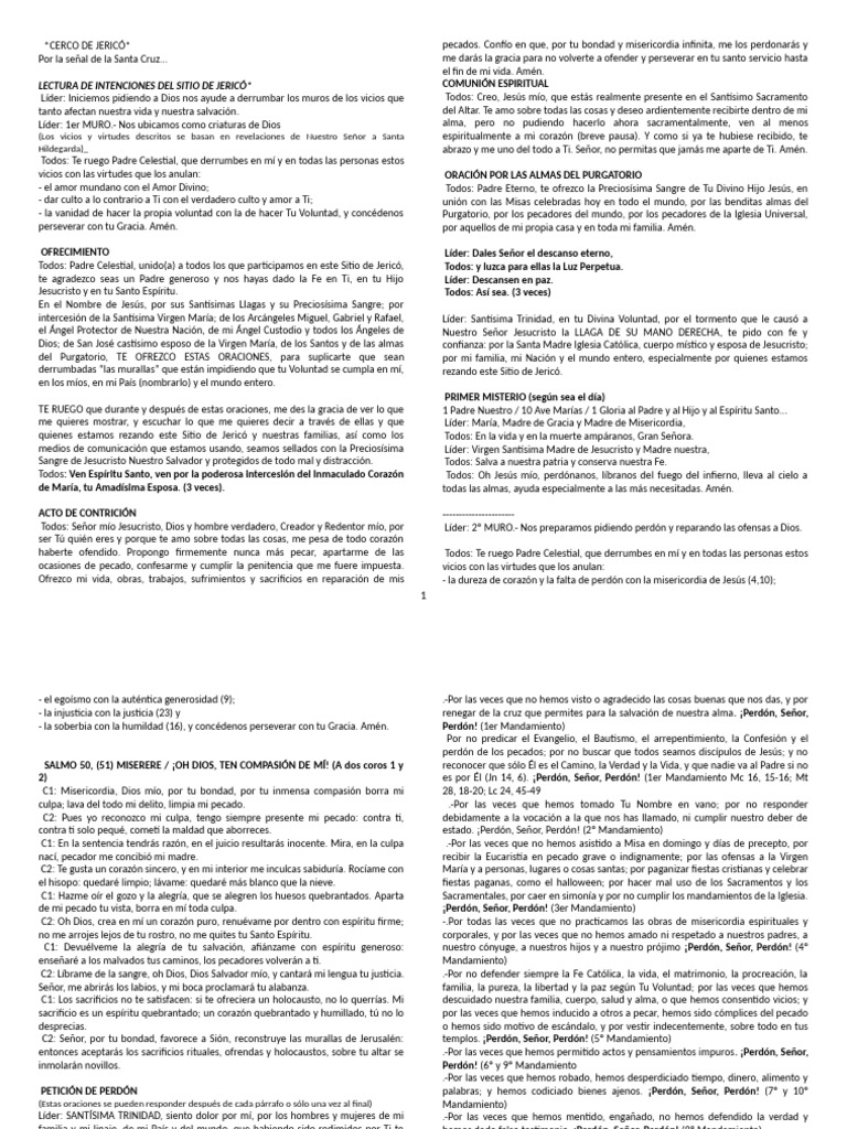 Cerco de Jericó. Completo | PDF