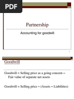 Partnership Accounts Format | PDF | Balance Sheet | Partnership