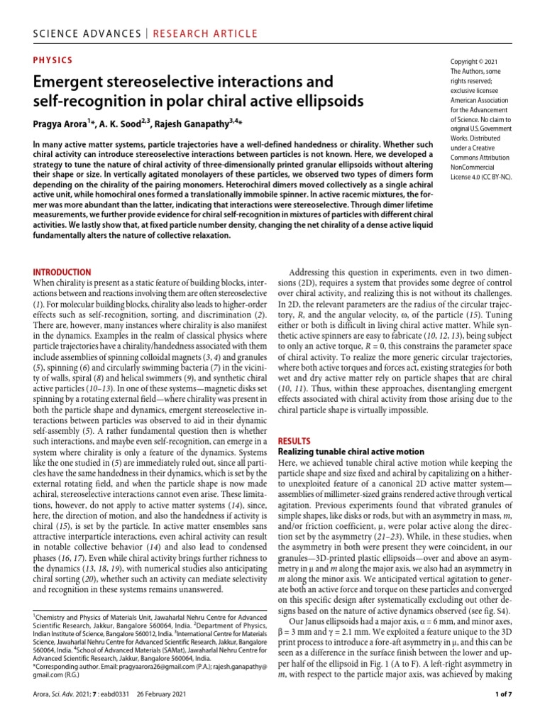 Sciadv Abd0331 | PDF