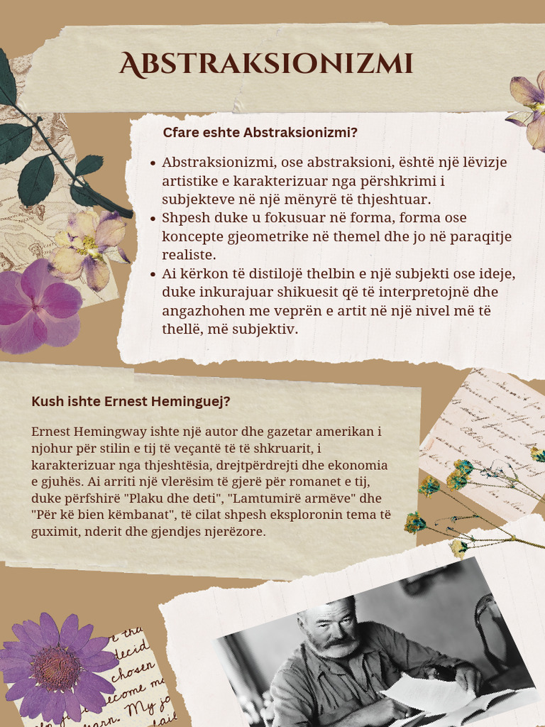 Periods in American Literature English Poster Series in Brown Vintage ...