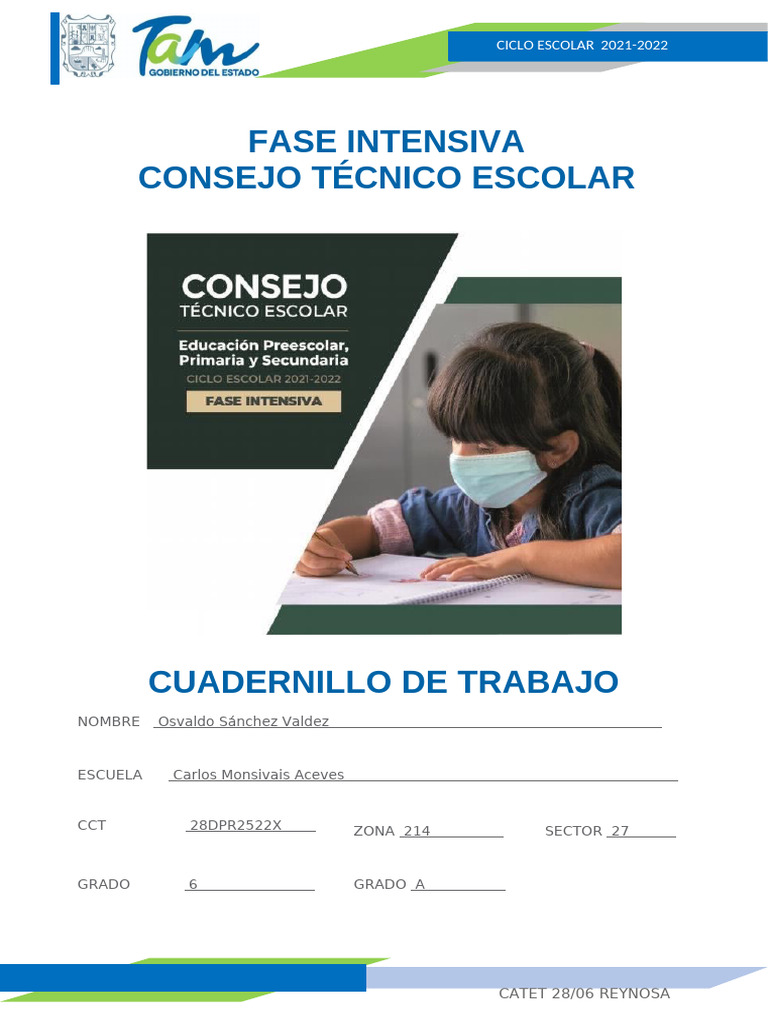 Cuadernillo - Productos - Cte - Fase - Intensiva - PPS S Reynosa - 210817 - 163108 | PDF