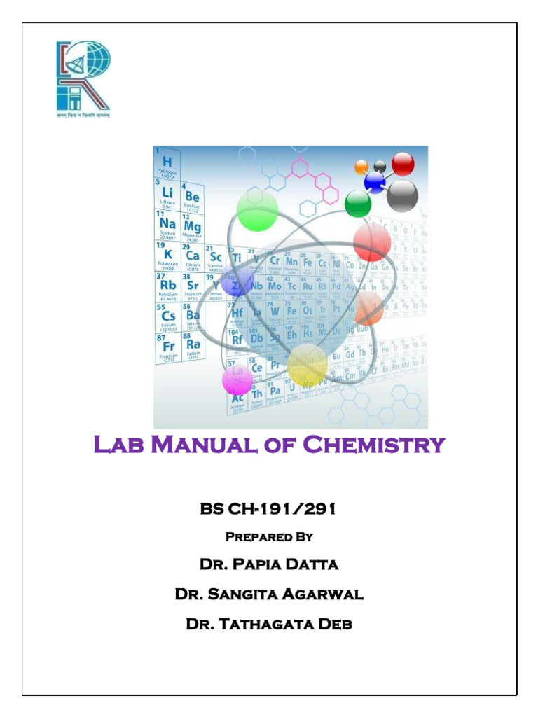 Lab Manual Chemistry Pdf