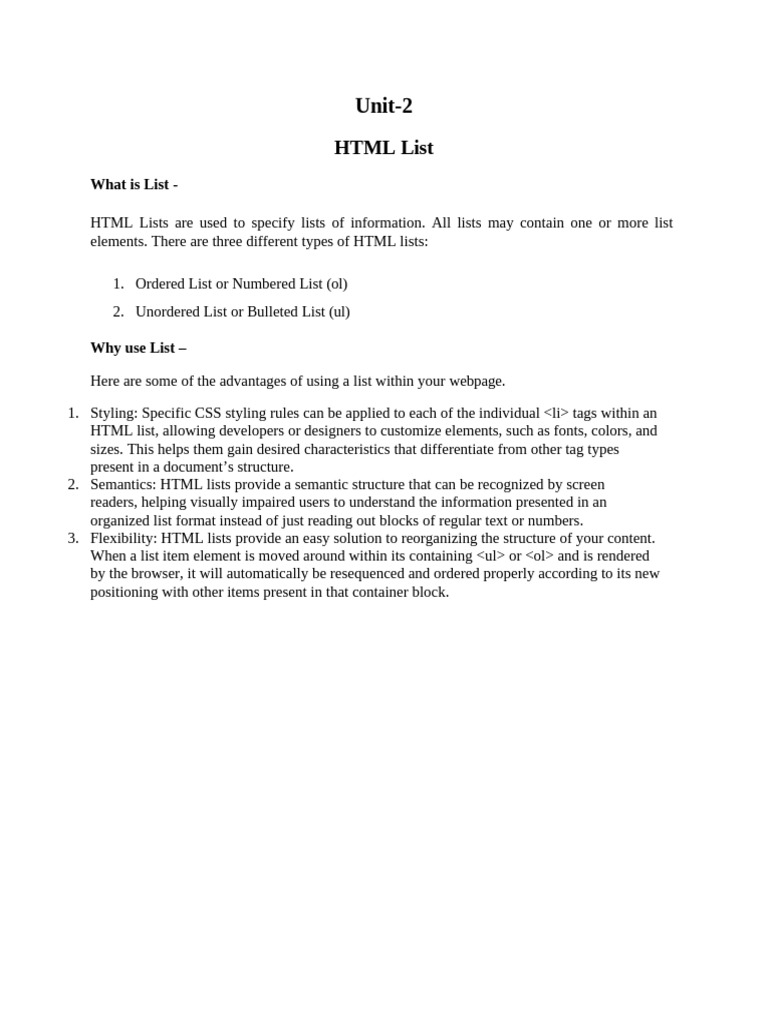 Unit-2.2docx-pages | PDF