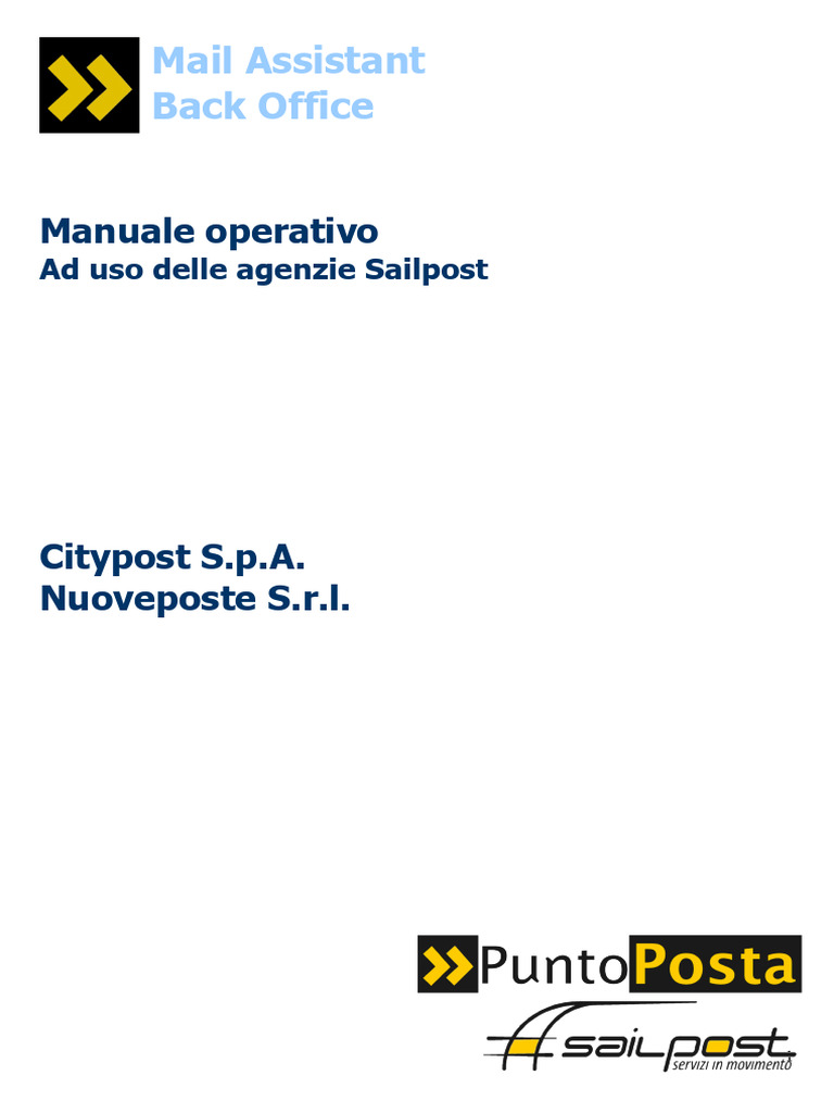 Manuale Back Office | PDF