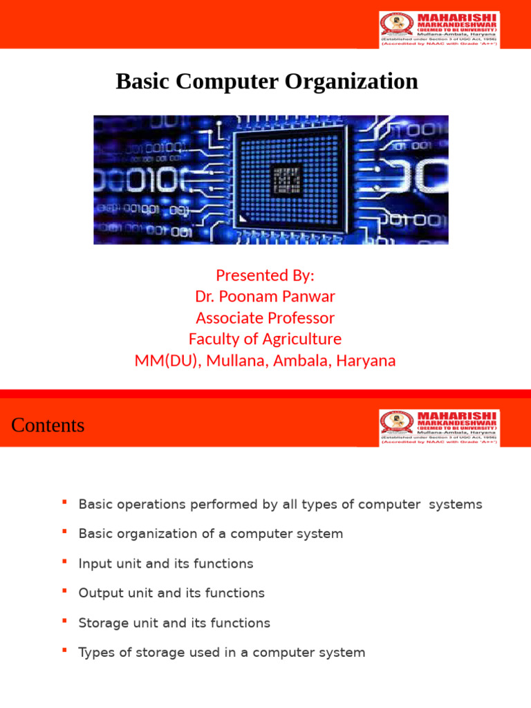 2 Computer Organization | PDF