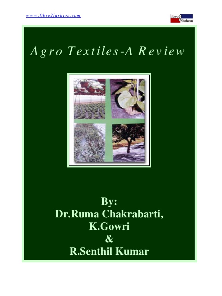 Applications of Agro Textiles in Agriculture and Horticulture | PDF ...