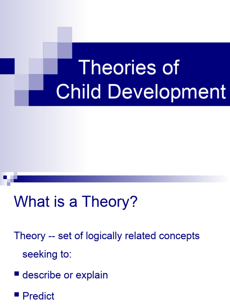 Lecture Notes - Theories of Child Development - Fall 2024 - SV - Tagged ...