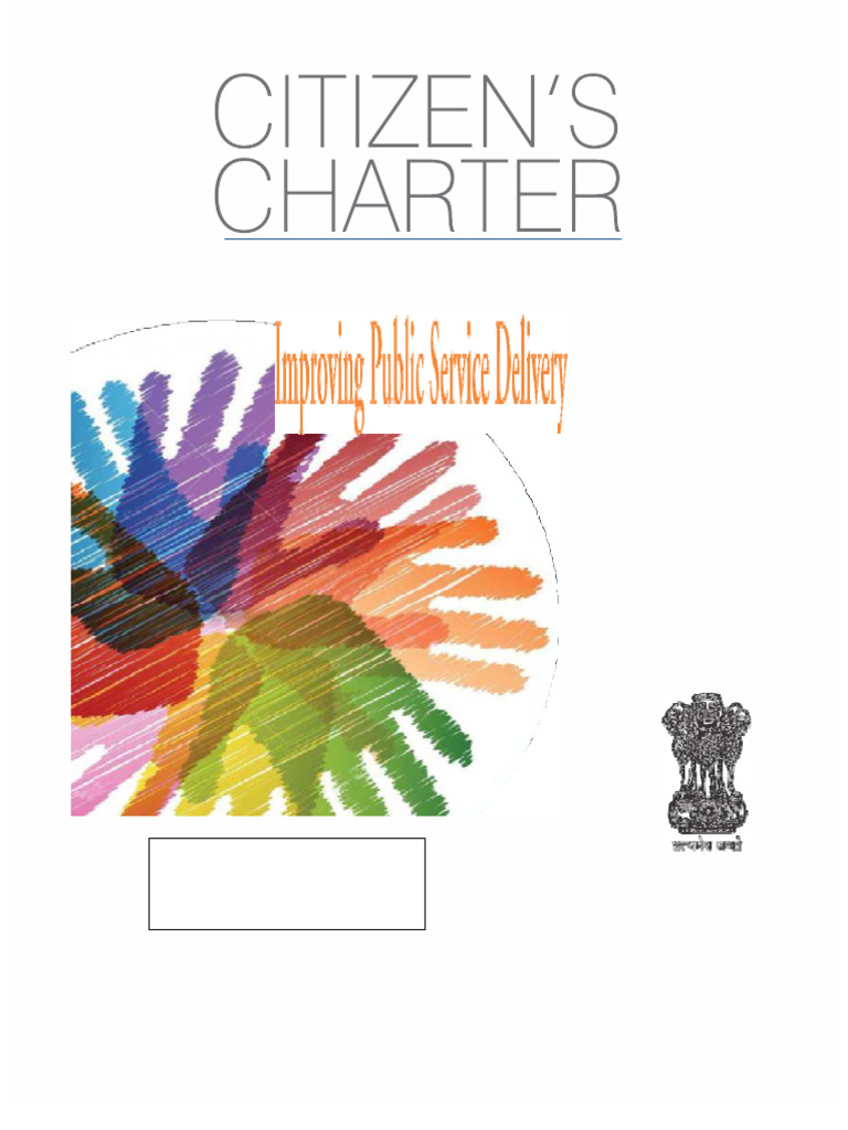 Citizen Charter Pdf Travel Visa Passport
