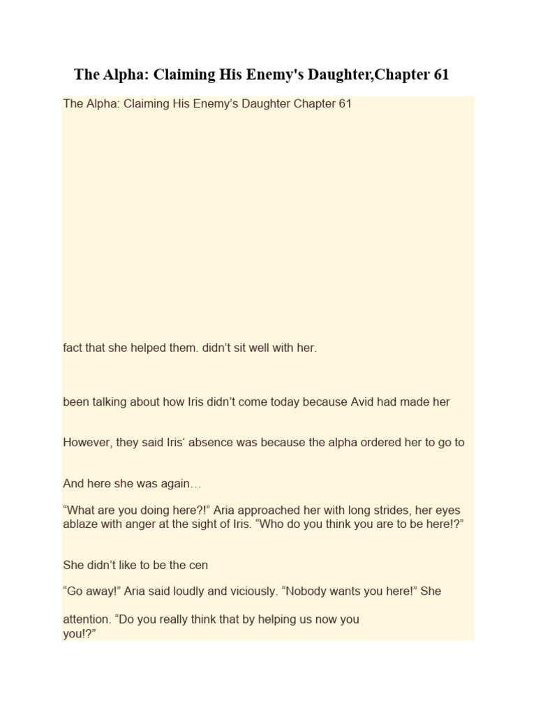 The Alpha 61-65 | PDF