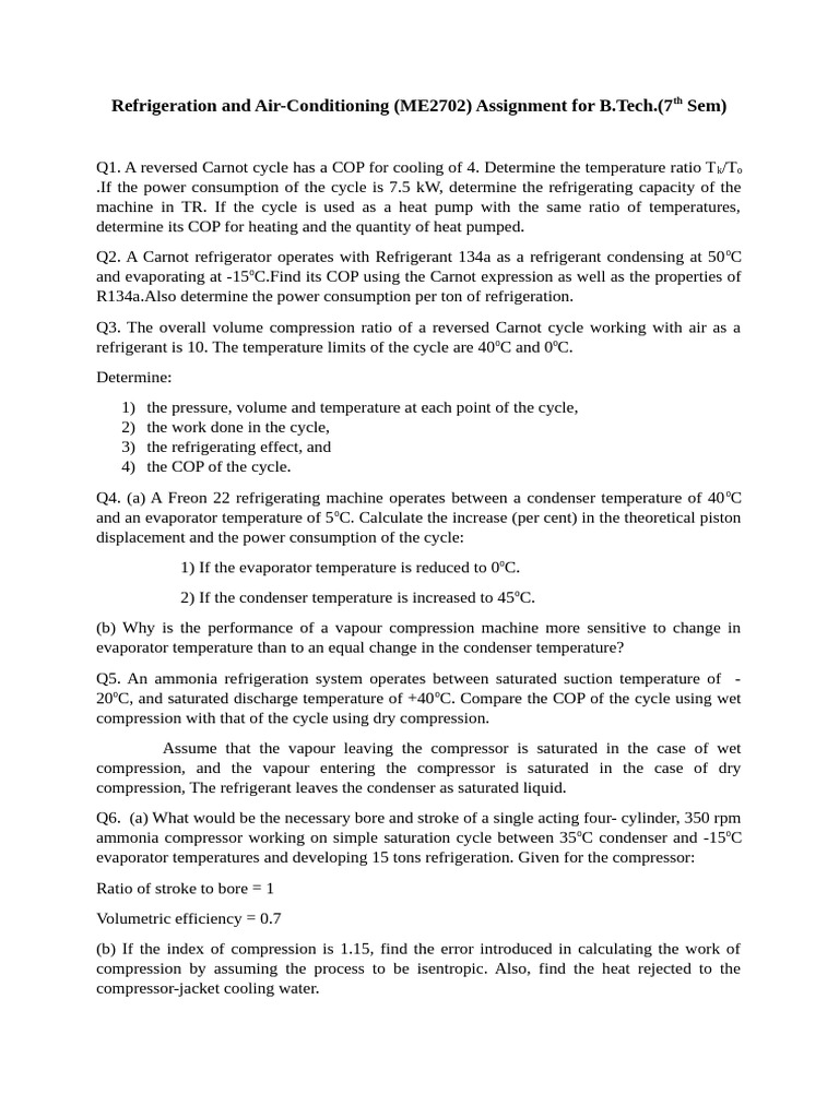 RAC - Assignment-1 - (Edited) | PDF