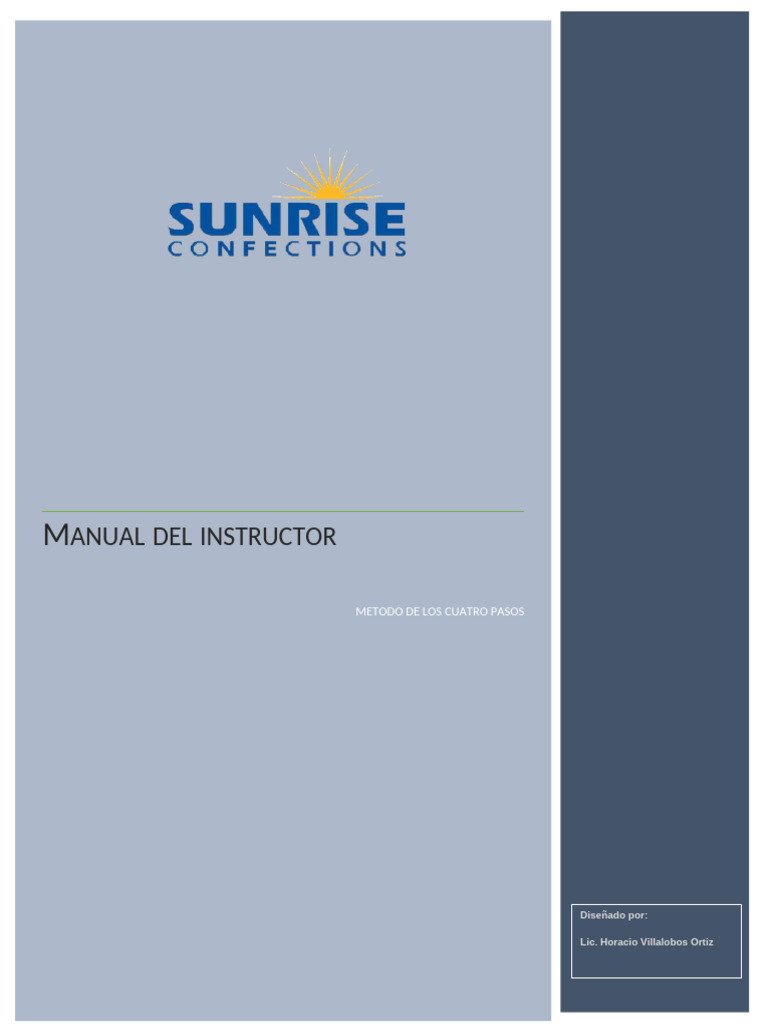 Manual 4 Pasos - Instructor | PDF