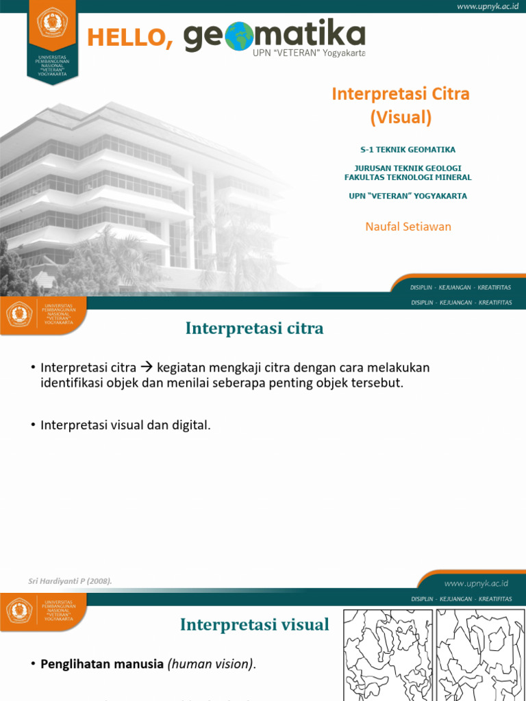 Interpretasi Citra (Visual) | PDF